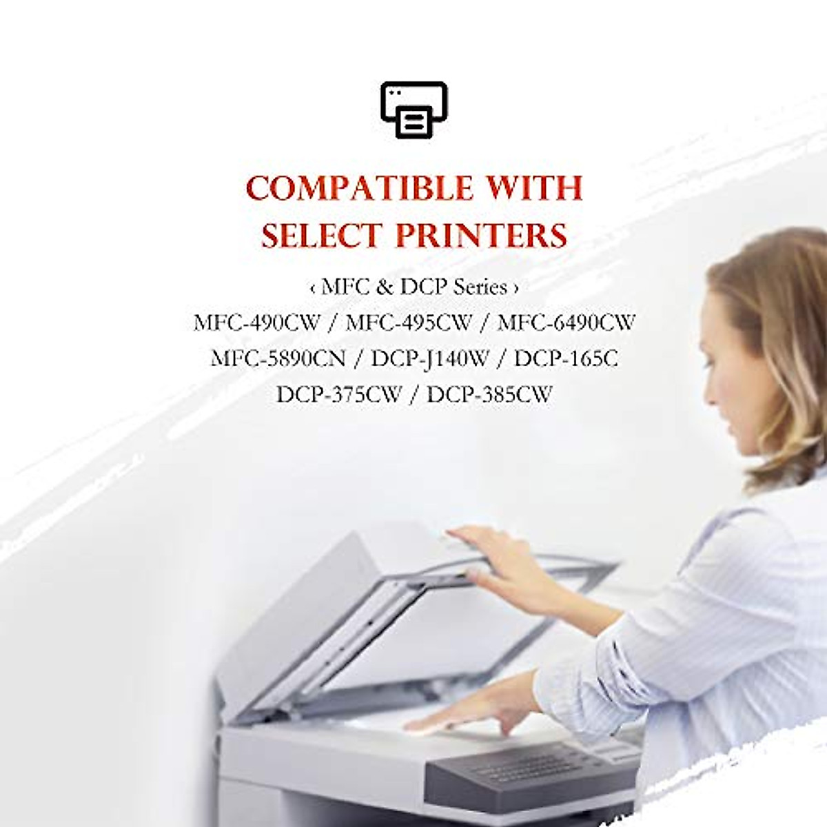 ejet LC61 LC-61 Compatible Ink Cartridges 18 Pack High Yield Ink Replacement for Brother LC61 Ink Cartridges for MFC Series: 490CW 495CW 6490CW 5890CN J140W (6 Black, 4 Cyan, 4 Magenta, 4 Yellow)