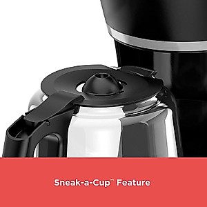 Nozaya 12-Cup Countertop Coffee Maker - Programmable Coffee Machines for 8-10 People