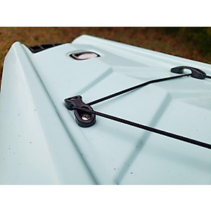 YakAttack Snagless Slotted Padeye Kit, 6 Pack