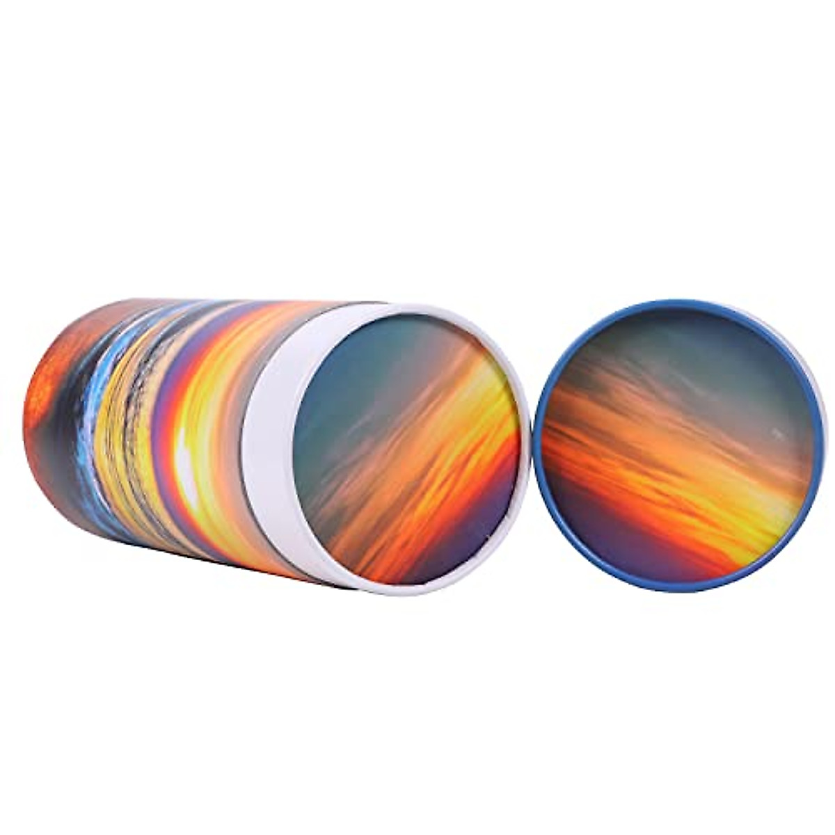 Ocean Sunset Scattering Urn – Biodegradable Scatter Tube for Ashes - Cremation Urn for Adult Ashes (Large)