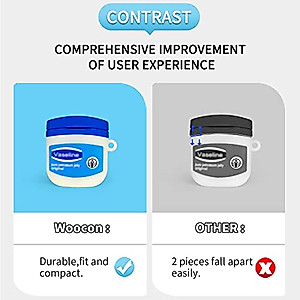 6in1 Cool Airpod 2/1 Case for Airpods, 3D Cute Kawaii Character Design Fashion Funny Silicone Shockproof Skin Protective Cover with Keychain Accessories for Kids Boys Girls Woman Teens