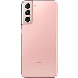 Samsung Galaxy S21 5G, US Version, 128GB, Phantom Pink for AT&T (Renewed)