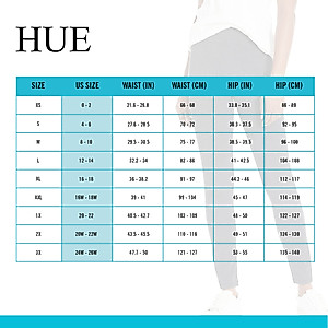 HUE Women's Legging, Graphite Heather, Medium