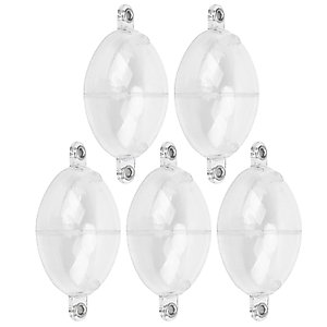 Fishing Controller, Fishing Float Ball High Recognition High Sensitivity Bubble Floats Fish Tackle for Fishing(Transparent White)