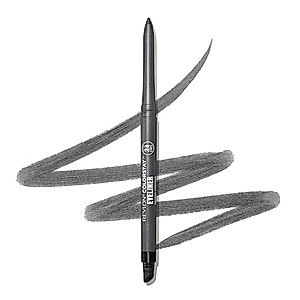 Revlon ColorStay Pencil Waterproof Eyeliner, Smudge-Proof, Eye Makeup with Built-In Sharpener, Packaging May Vary, 204 Charcoal, 0.01 Oz