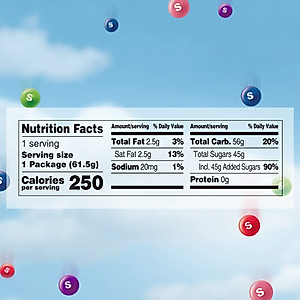 SKITTLES Candy, Wild Berry Fruit Chews Candy, 2.17 oz (36 Count)