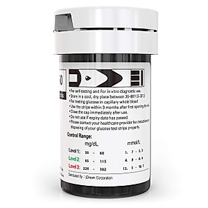 Oh?Care Lite Blood Glucose Test Strips (50pcs) - Diabetic Test Strips Calibrated for Oh?Care Lite Blood Sugar Testing Monitor/Glucometer - Affordable Diabetic Supplies by ijCare (1)