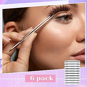 60 Pieces Self Adhesive Lashes Strips for Fake Eyelashes, Reusable False Lashes, No Glue or Eyeliner Needed, Suitable for Most Strip False Eyelashes