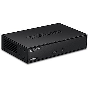 TRENDnet Wireless LAN Controller, Built-in 5-Port GB Switch, Compatible with: TEW-755AP/TEW-821DAP/TEW-825DAP, Access Point Management, TEW-WLC100, Black, Manage up to 128 AP's
