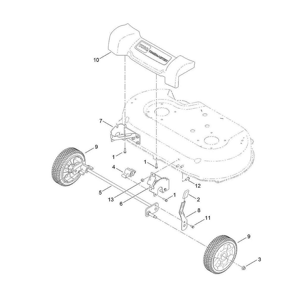 Spring Arm 120-7043 for Toro