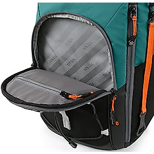 Arctic Zone Titan Deep Freeze 30 Can Insulated Backpack Cooler Bag with Ice Wall Packs, Pine