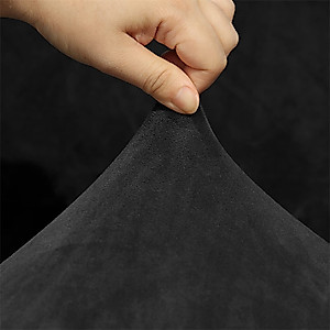 ZSDCGC Left/Right Thick L Shaped Couch Cover, Velvet Sectional Sofa Slipcover Chaise Lounge Cover for Loveseat Sectional Sofa Machine Washable (Color : Gray 1, Size : Right)