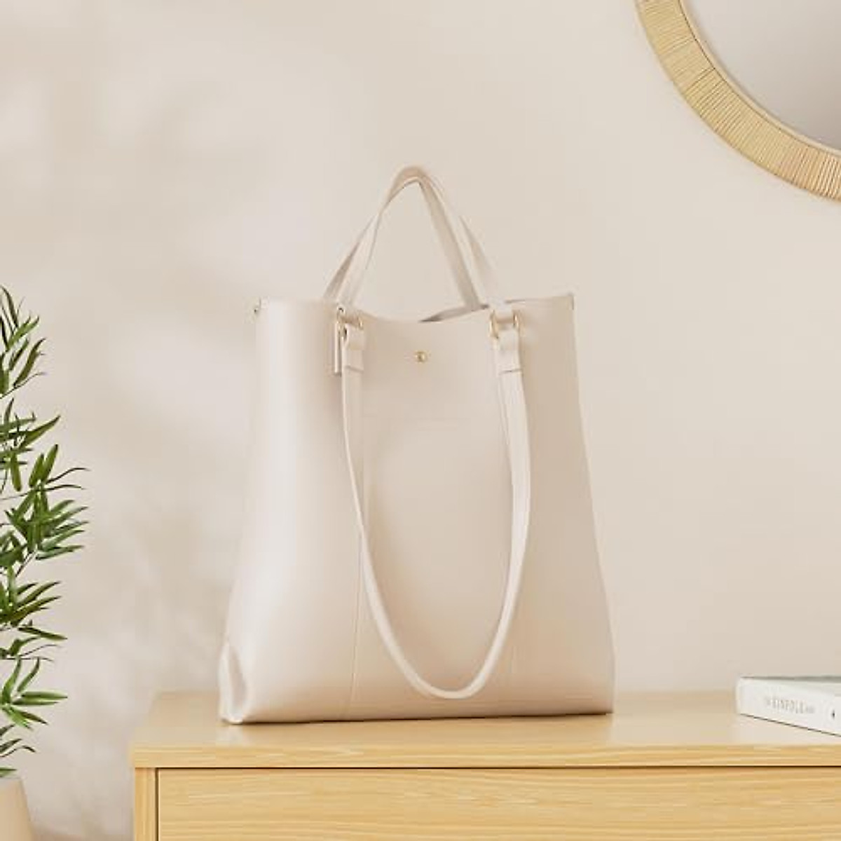 Montana West Tote Bag for Women Purses and Handbags Top Handle Satchel Purse Large Shoulder Handbag MWC-C021BG