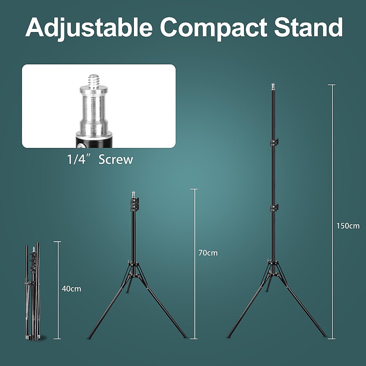 Softbox Lighting Kit, Skytex 16x16in Soft Box | 135W 5500K E27 LED Bulb, Continuous Photography Lighting Kit Photo Studio Lights Equipment for Camera Shooting, Video Recording