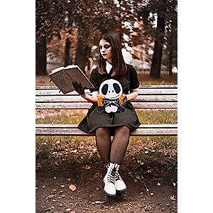 Nightmare Before Christmas Jack Skellington Plush Doll-Pumpkin King Plush Stuffed Lovely Baby Dolls (Sit Posture)