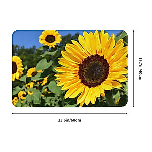 Custom Rug Personalized Decoration Door Mat Customized Non-Slip Area Floor Carpet 16 x 24 inch for Bedroom Bathroom Living Room Entryway Office