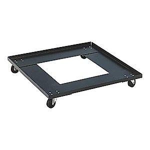 National Public Seating Stack Chair Dolly - Black, 22 3/4in.W x 23 1/2in.D x 3 1/2in.H, Model Number DY81