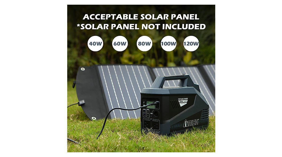 A-ITECH 786Wh Portable Power Station for Outdoor Power