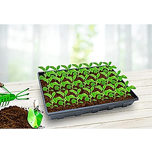 Gardzen 10-Pack Plant Trays Without Holes 17.3" x 13" x 2.3"