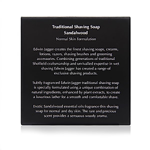 Edwin Jagger Shaving Soap Refill, Sandalwood, 3-Pack