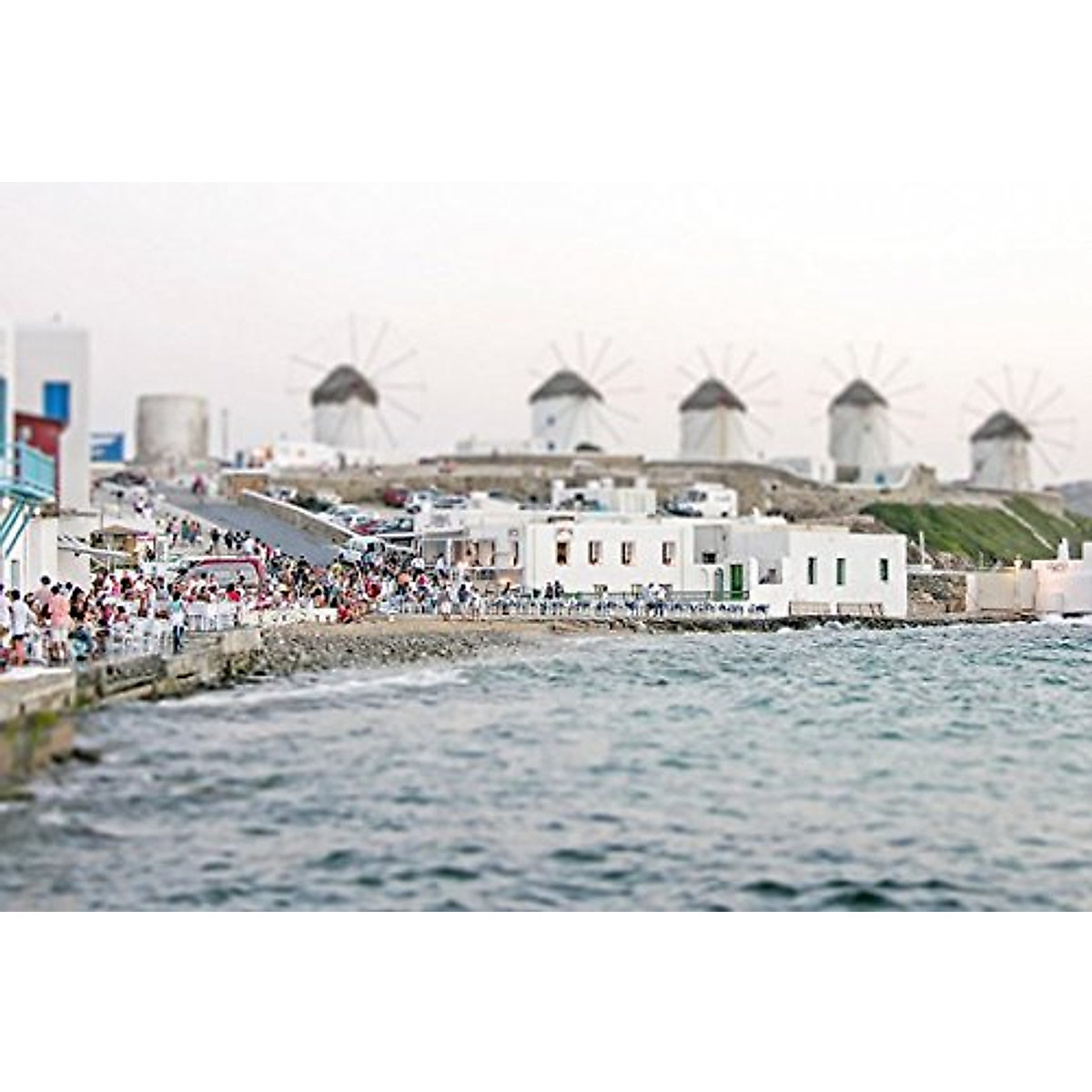 Tilt Shift Mykonos
