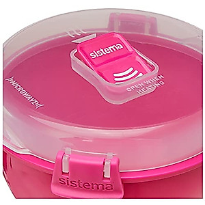 Sistema Microwave Noodle Bowl, 1 Cup , Assorted Colours. (Pack of 1)