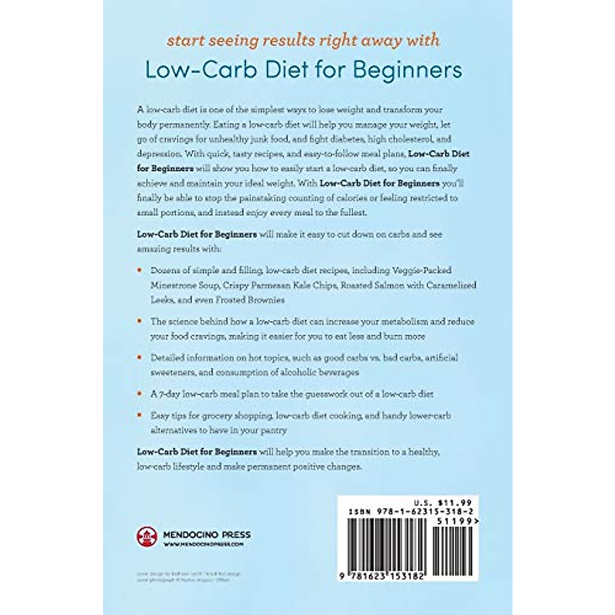 Low Carb Diet for Beginners: Essential Low Carb Recipes to Start Losing Weight