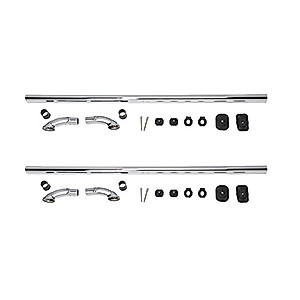 Putco Classic Locker Side Rails - Fits Chevy Silverado 1500/GMC Sierra 1500 2014-2018 5'8'' Bed - Chrome Stainless Steel