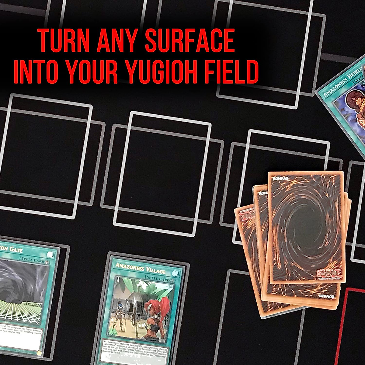 The Gaming Mat Company compatible Yu-Gi-Oh! Master 2 Player playmat for Yu-Gi-Oh! Cards - TCG Play mat with Pendulum & Link Zones- Large Yu-Gi-Oh! Game Mats or Card Gaming Table suitable for Yu-Gi-Oh!