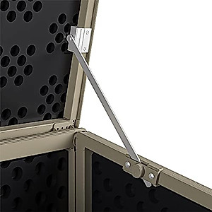 Cosco Outdoor LIving BoxGuard®, Large Lockable Package Delivery and Storage Box, 6.3 cubic feet, Tan