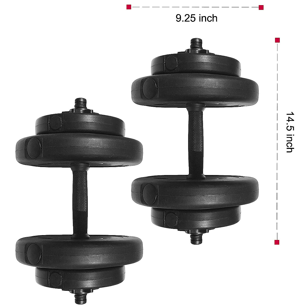 Powergainz BalanceFrom All-Purpose Weight Set, 40 lbs
