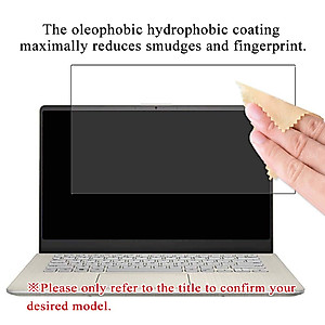 Synvy Tempered Glass Screen Protector Film, Compatible with HP Spectre x360 15-eb0015TX 15-eb0000 15.6" 9H Screen Protectors Guard （Active Area Cover Only）