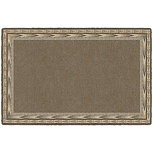 Brumlow MILLS Vernal Home Indoor Area Rug with Traditional Solid Print Pattern for Living Room Decor, Dining Room, Kitchen Rug, or Bedroom Mat, 30" x 46", Neutral