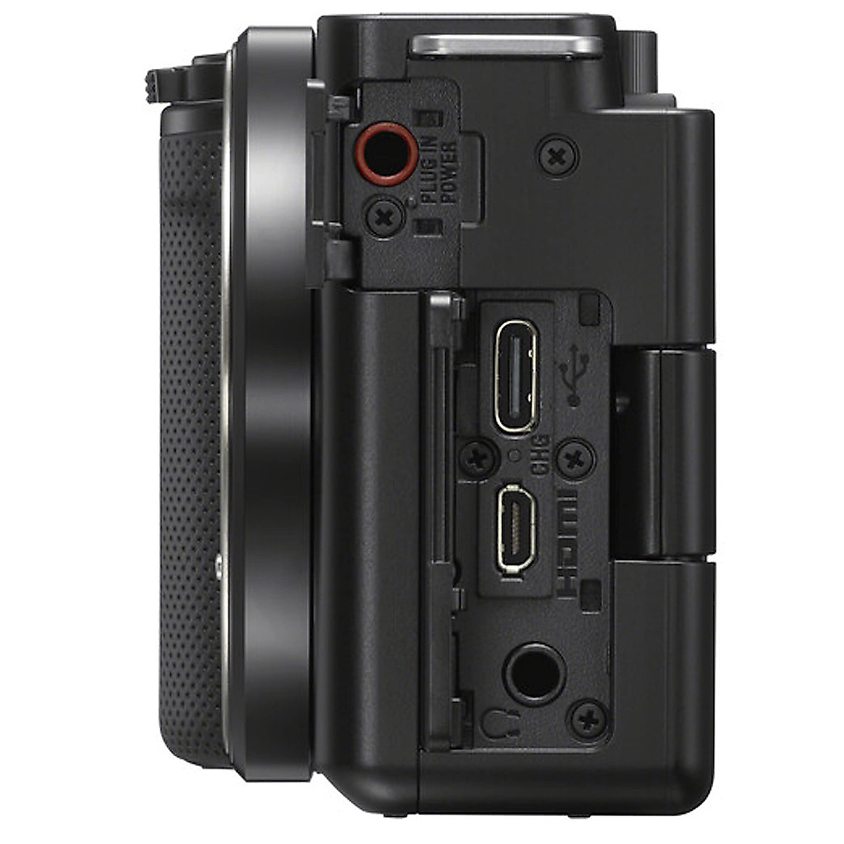 Sony ZV-E10 Mirrorless Camera with 16-50mm and 55-210mm Lenses, Video Bundle + LED Video Light + Microphone + Extreme Speed 64GB Memory(21pc Bundle)