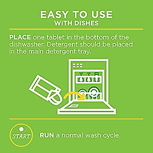 Affresh Dishwasher Cleaner, 12 Month Supply, Helps Remove Limescale and Odor-Causing Residue