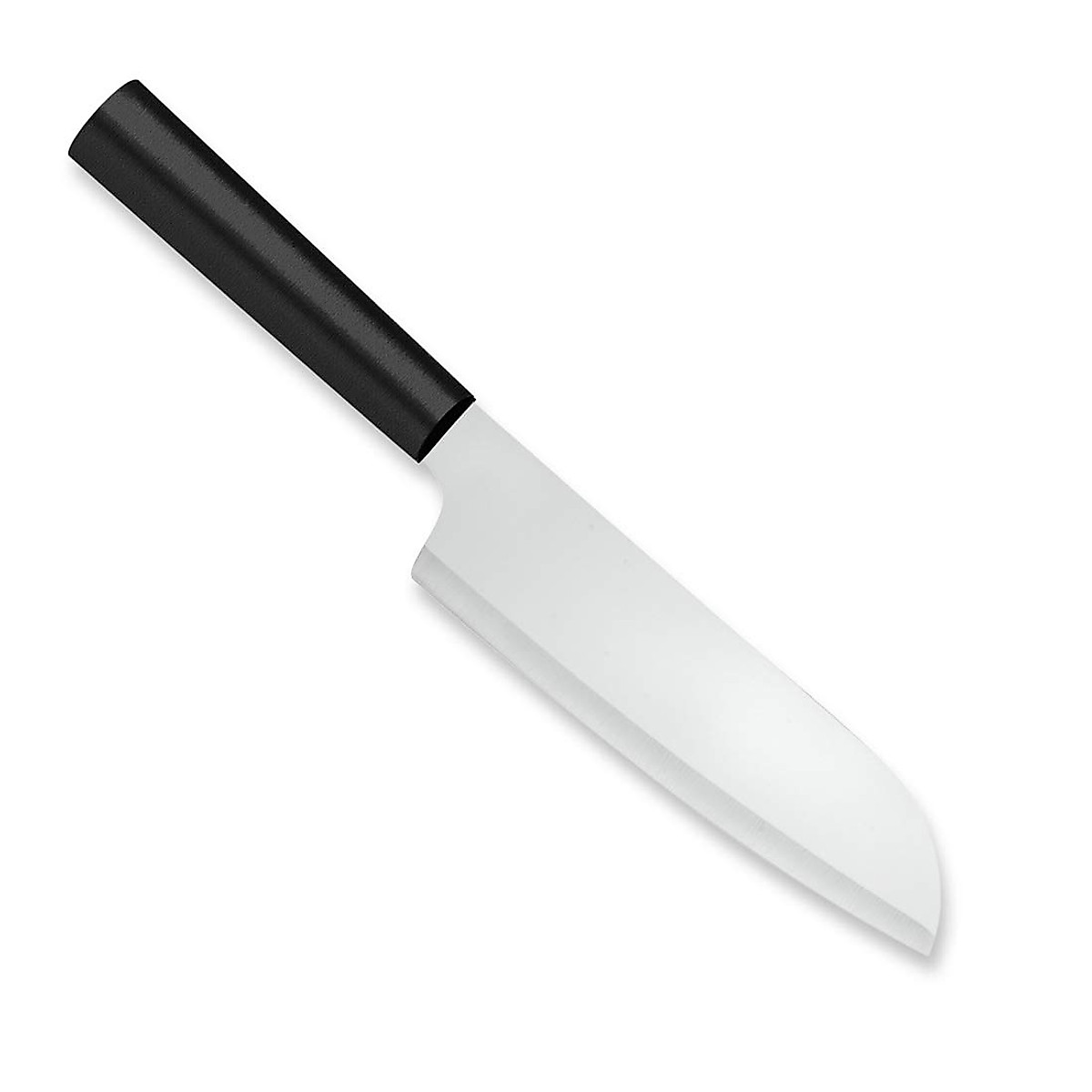 Rada Cutlery Cook’s Knife – Stainless Steel Blade and Black Steel Resin Handle Made in USA, 10-7/8 Inches