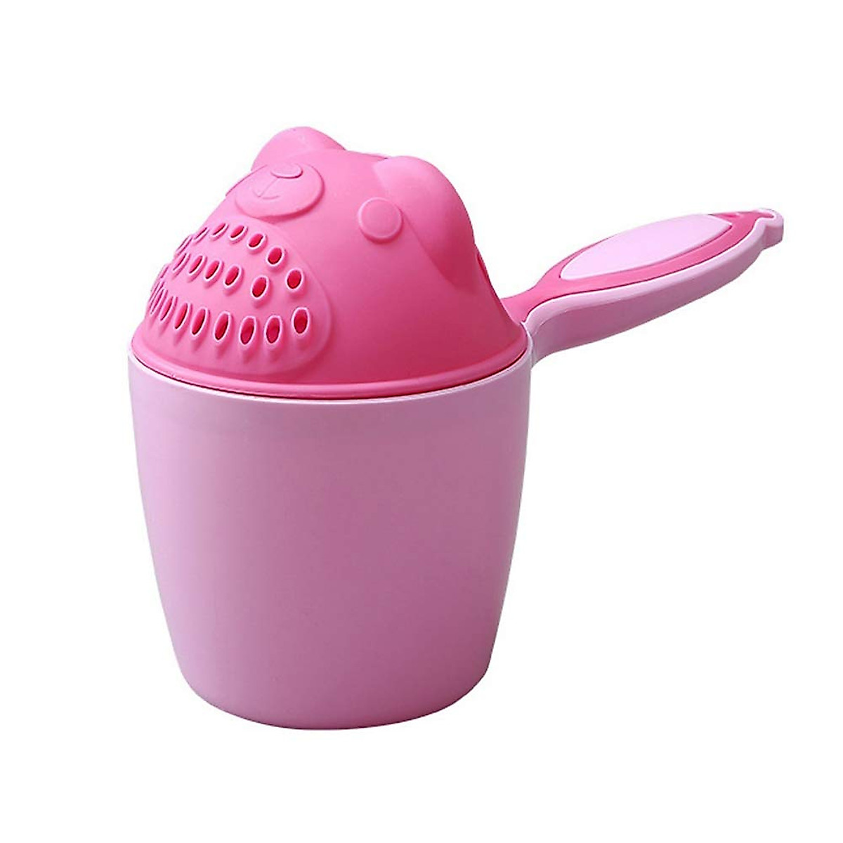 Rinser Rinse Cup Baby Shampoo Shower Bathing Protect Soft Cap Hat Baby Bath Set