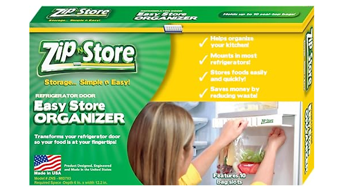 Zip n Store Refrigerator Organizer: Maximize Your Space