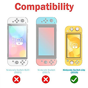 Xcitifun Designed for Nintendo Switch Lite Case Switch Lite TPU Cases for Girls Boys Kids Cute Kawaii Protective Shell dDesigner for Nintendo Switch Lite Controller Carrying Cover - Blue Sofa