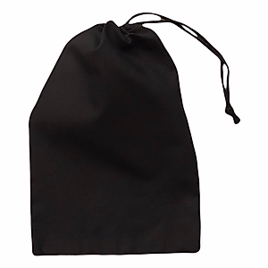 Reusable Produce Eco friendly Cotton Single Drawstring Muslin Bags premium quality BLACK COLOR- 100 count pack (8 x 10)