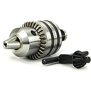 HD Mag Drill Chuck 5/8" & THREADED Weldon Shank 3/4" Adapter for Magnetic Drill - Heavy Duty by BLUEROCK Tools