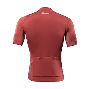 Santic Cycling Jerseys for Men Short Sleeve Cycling Tops Mens Biking Jersey Cycling Shirts Breathable Yorkson