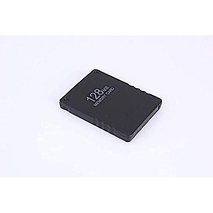 Suncala 2 Pack Memory Card for Playstation 2, 128MB High Speed Memory Card for Sony PS2 ps2 Memory Card