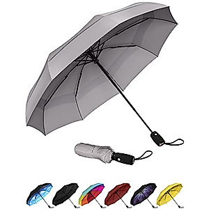 Repel Umbrella The Original Portable Travel Umbrella - Umbrellas for Rain Windproof, Strong Compact Umbrella for Wind and Rain, Perfect Car Umbrella, Golf Umbrella, Backpack, and On-the-Go