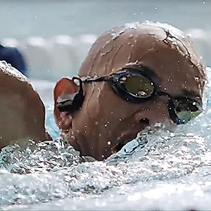 mashine Swimming Headphones, Bluetooth & MP3 Music Player 2 in 1, IPX8 Underwater 3 Meters Waterproof Earphones for Pool, Surfing, Snorkeling, Shower and Running with Shuffle (Not Bone Conduction)