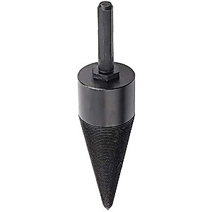 Deep Thread Firewood Split Drill Bit, Firewood Splitter, Easy Use for Wood Chopping Firewood Split Drill Bit Wood Splitter Tool Electric Drill