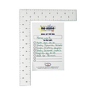 Sticky Note Pad Daily Checklist by Kenson Kids – 15 Pack (375 Sheets) - 4x6” Task Planner, Day Scheduling to do List, Goal Setting Organizational Tool for Children and Adults