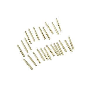 Home-X Peg Clothespins for Hanging Laundry, Decor, or Arts and Crafts (Pack of 24)