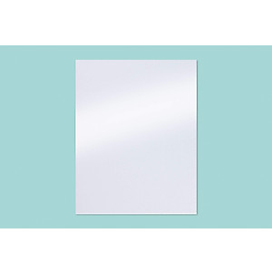 White Shimmer Paper - 100-Pack Metallic Paper, 120 GSM, Paper Crafting Supplies, Perfect for Flower Making, Ticket, Invitation, Stationery, Scrapbook Use, Printer Friendly, 8.5 x 11 Inches