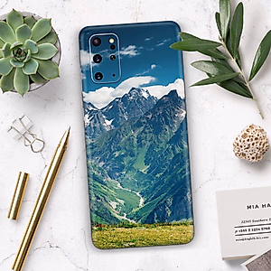 DesignSkinz Scenic Mountaintops Protective Vinyl Decal Wrap Skin Cover Compatible with The Samsung Galaxy S20 (Screen Trim & Back Glass Skin)
